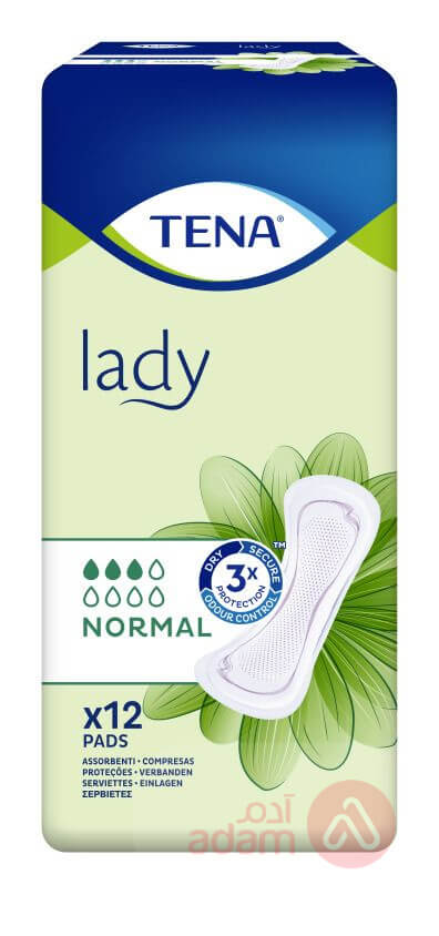 Tena Lady Normal | 12Pcs | Adam Pharmacies