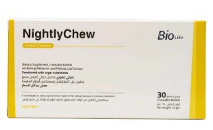 BIOLIFE NIGHTLY CHEWABLE TABLET 30TAB | Adam Pharmacies